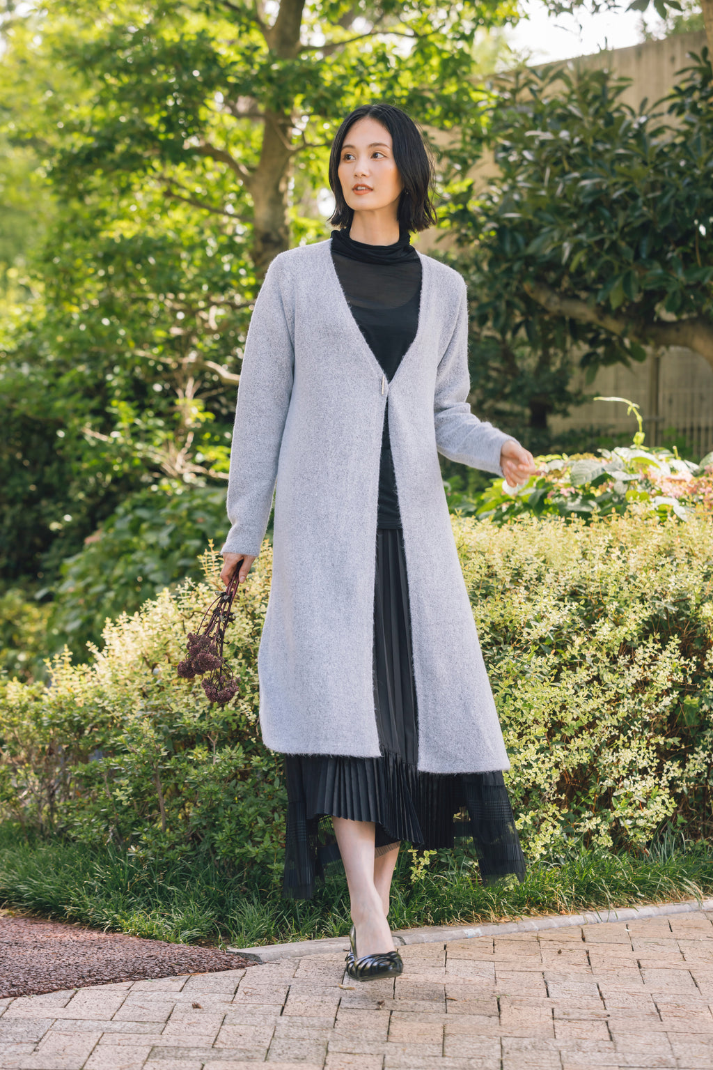 カーディガン/ポンチョニットセット NS-253 – ATELIER N’S