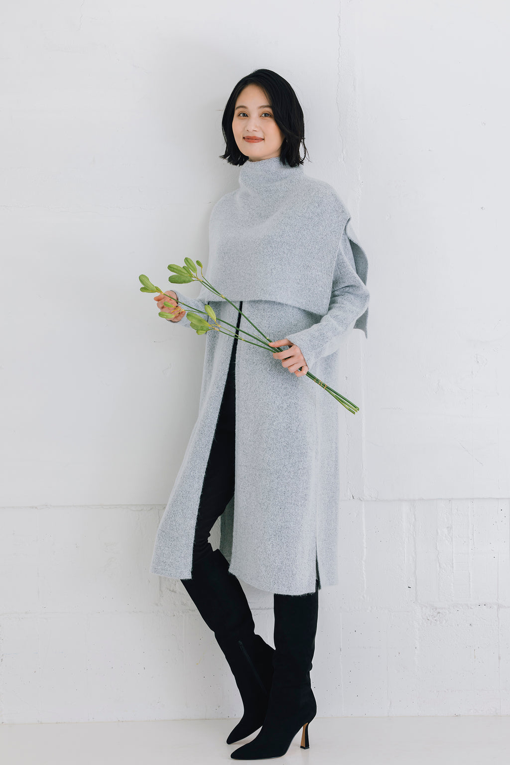 カーディガン/ポンチョニットセット NS-253 – ATELIER N’S