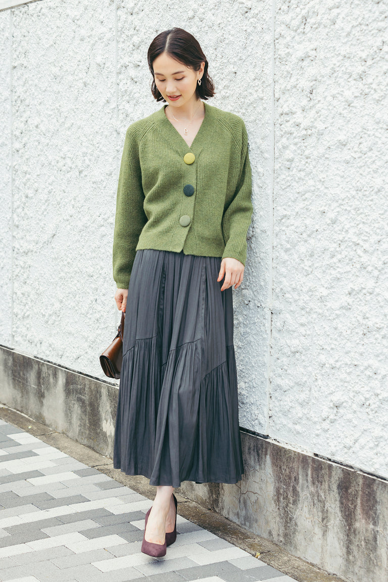 イレギュラーティアードスカート NS-142 – ATELIER N’S