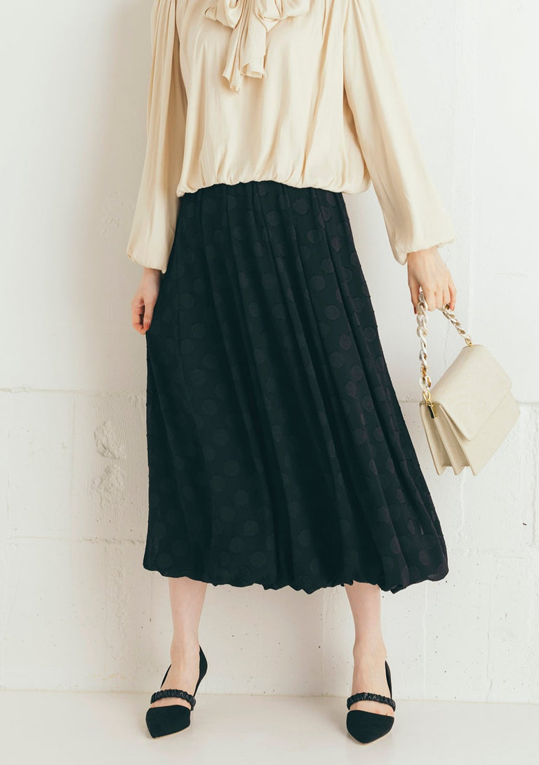 ドットジャカードバルーンスカート NS-168 – ATELIER N’S