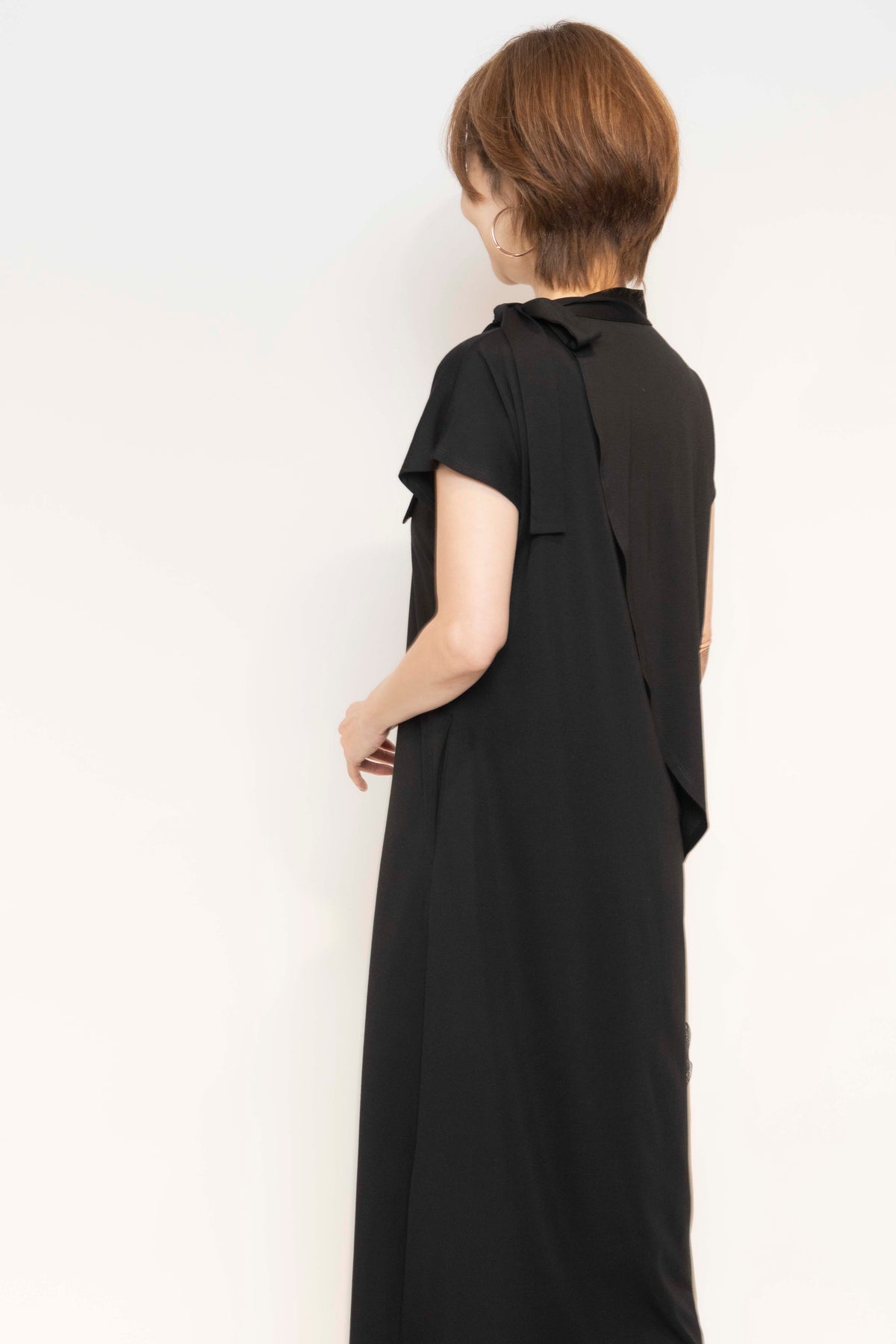 フェイクレイヤードロングワンピース NS-140 – ATELIER N’S