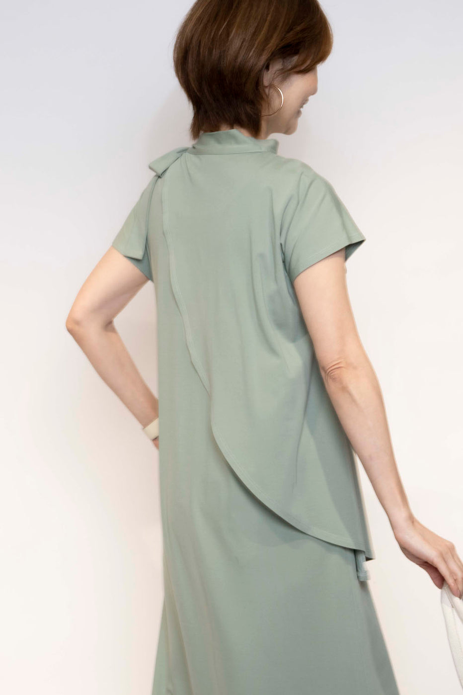 フェイクレイヤードロングワンピース NS-140 – ATELIER N’S